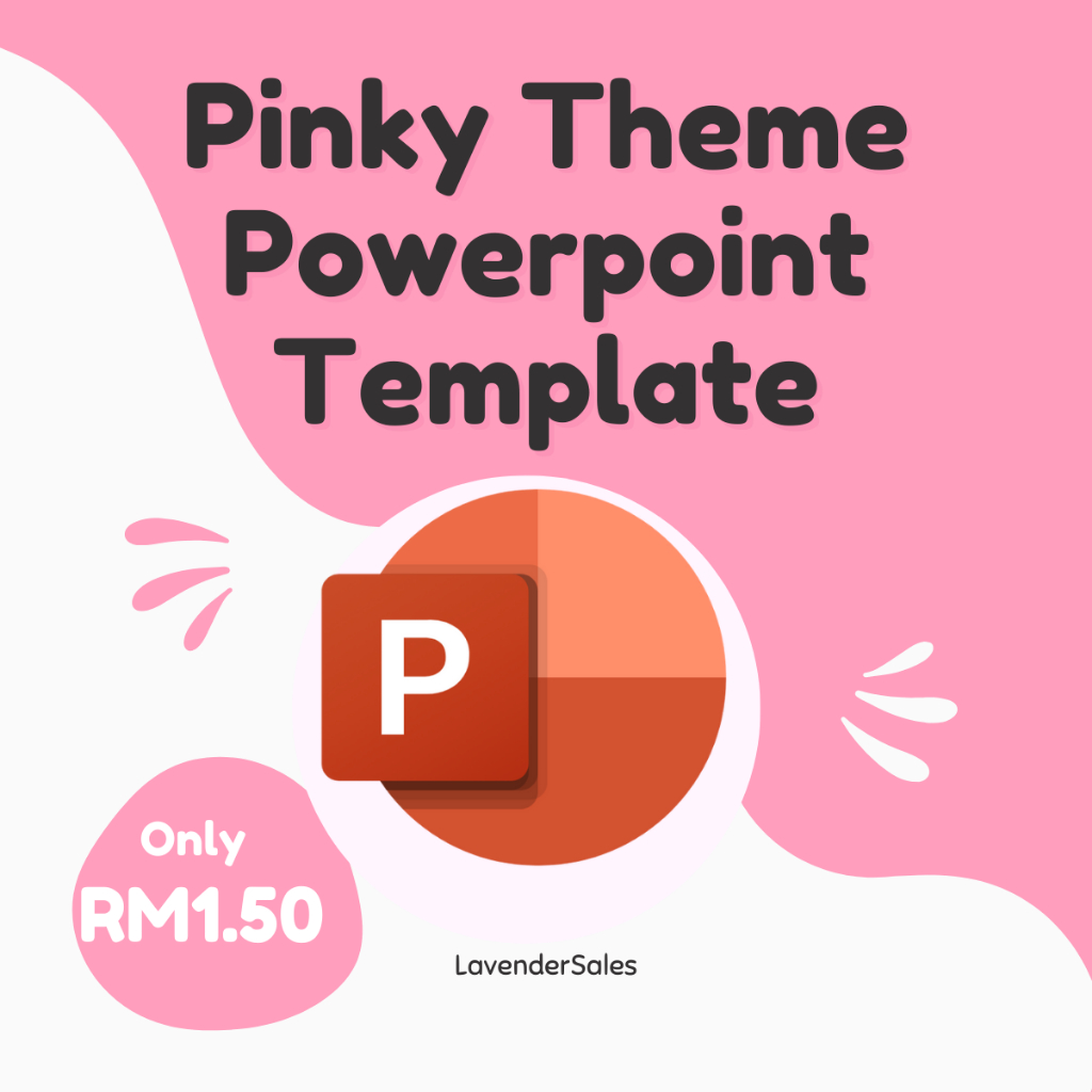 PINKY THEME POWERPOINT TEMPLATE | Shopee Malaysia
