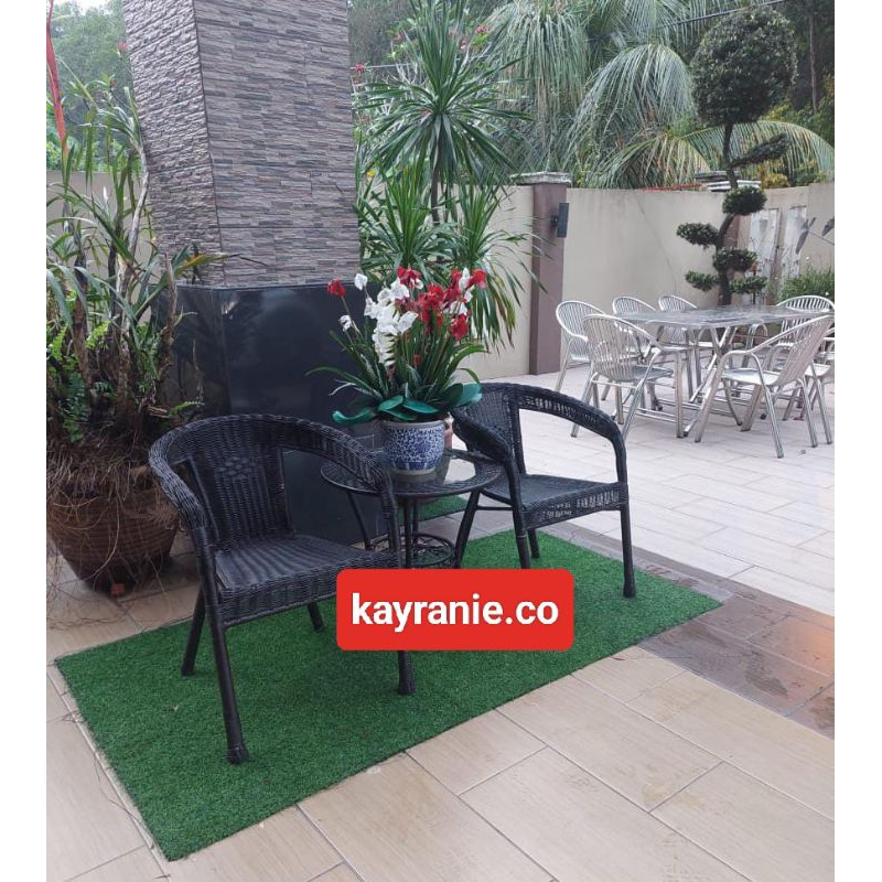 GARDEN SET/COFFEE TABLE/KERUSI & MEJA KOPI/KERUSI LAMAN SANTAI 5in1 ...