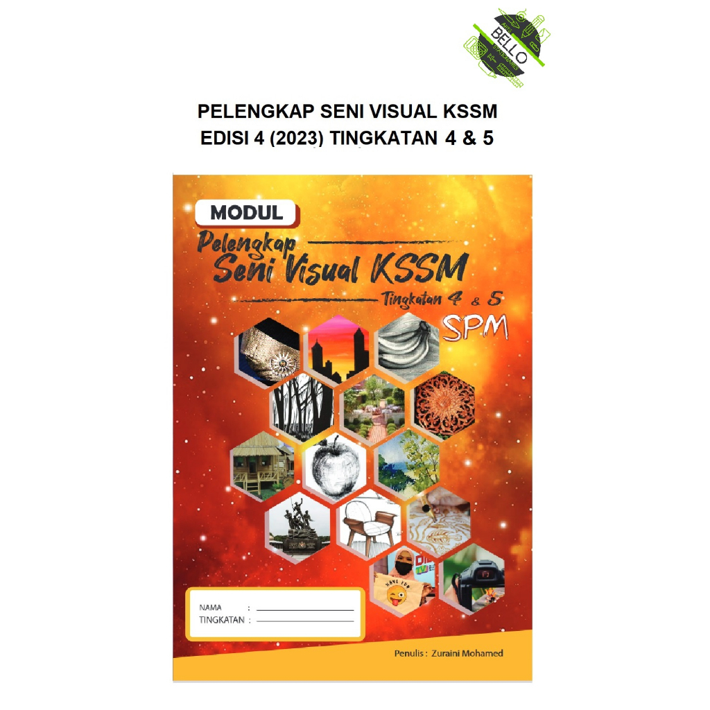 PELENGKAP SENI VISUAL KSSM TINGKATAN 4 & 5 2023 ( EDISI 4 ) | Shopee ...