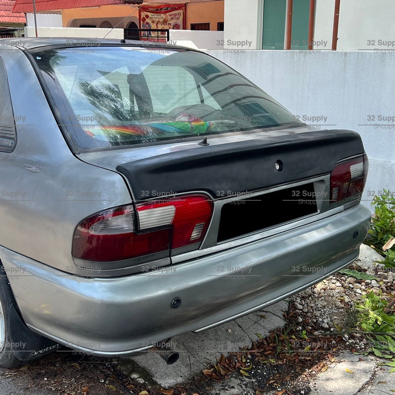 Proton Wira Aeroback OEM Rear Back Spoiler C99 Bonnet Bonet Trunk Boot Lip Wing Duck Tail Spoile ...