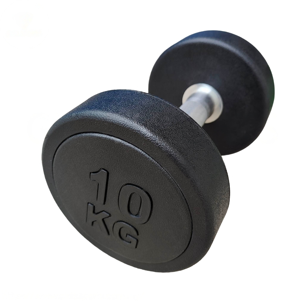 Dumbbell 2.5kg 5kg 7.5kg 10kg 12.5kg 17.5kg Rubber Coat Round Weight Lifting Training Workout ...