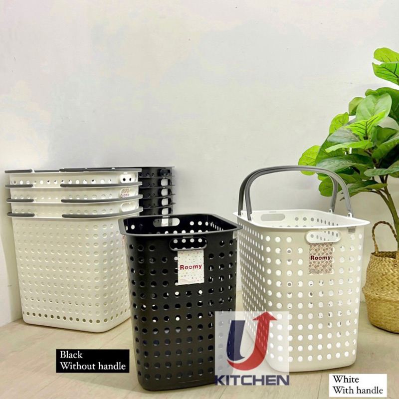 Roomy Minimalist Design Multipurpose Basket Laundry Basket / Bakul Dobi ...
