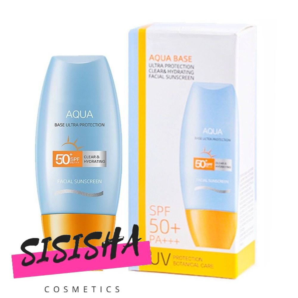 Mistine Aqua Base Ultra Protection Sunscreen Facial Cream SPF 50 Pa ...