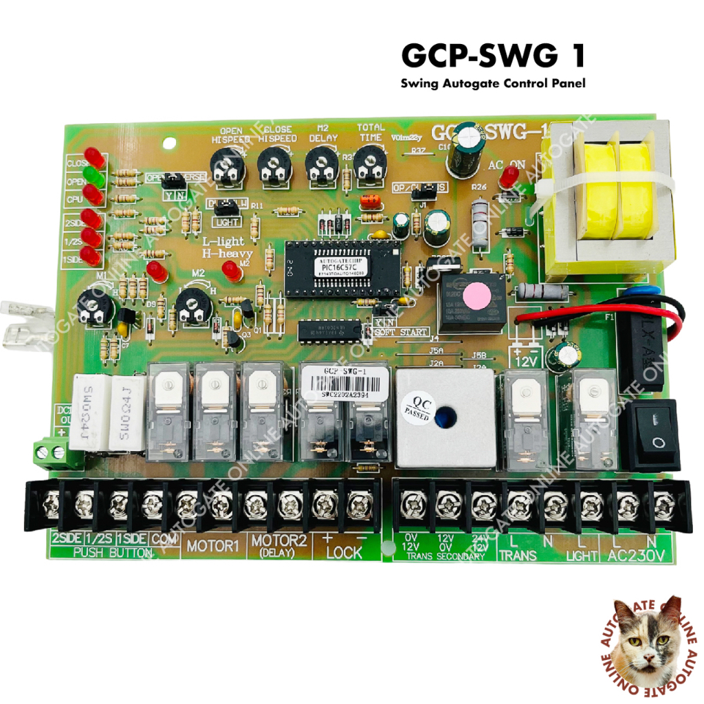 GCP-SWG-1 RANGER HI AMP CUT SWING ARM CONTROL PANEL WITH BACKUP VERSION ...
