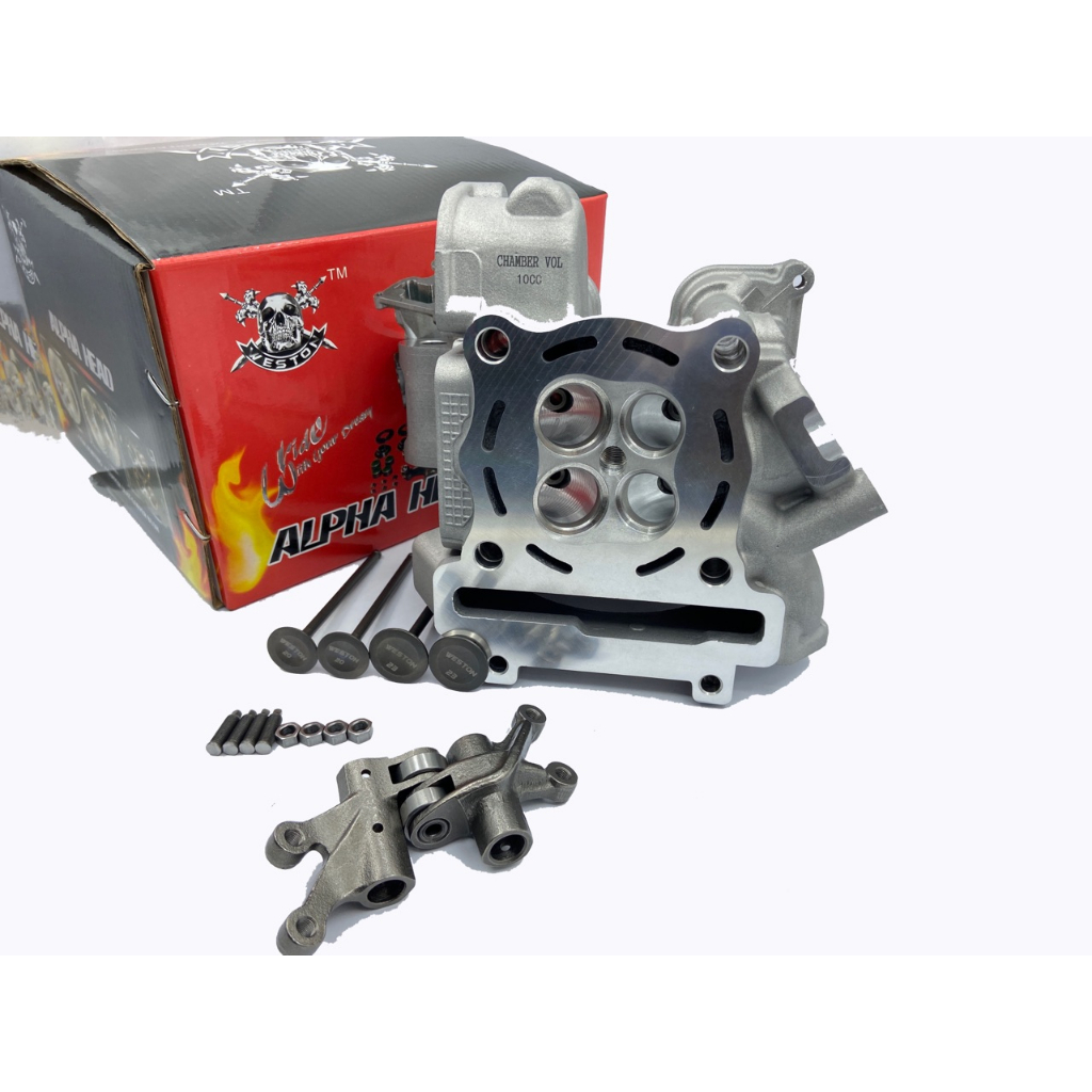 Y15ZR LC135 ALPHA SUPER RACING HEAD LC135/Y5ZR CNC LINE20/23 22/25 23/ ...