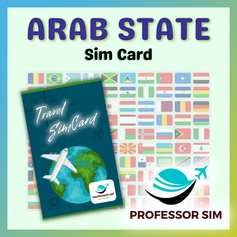 ARAB STATE TRAVEL DATA INTERNET SIM CARD - UMRAH SIM (SAUDI ARAB, QATAR ...