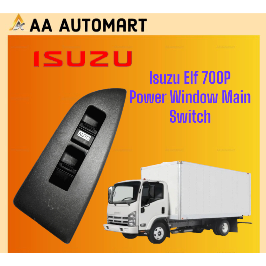 *JAMINAN* ISUZU ELP 700P Lorry Power Window Main switch Master Suis ...