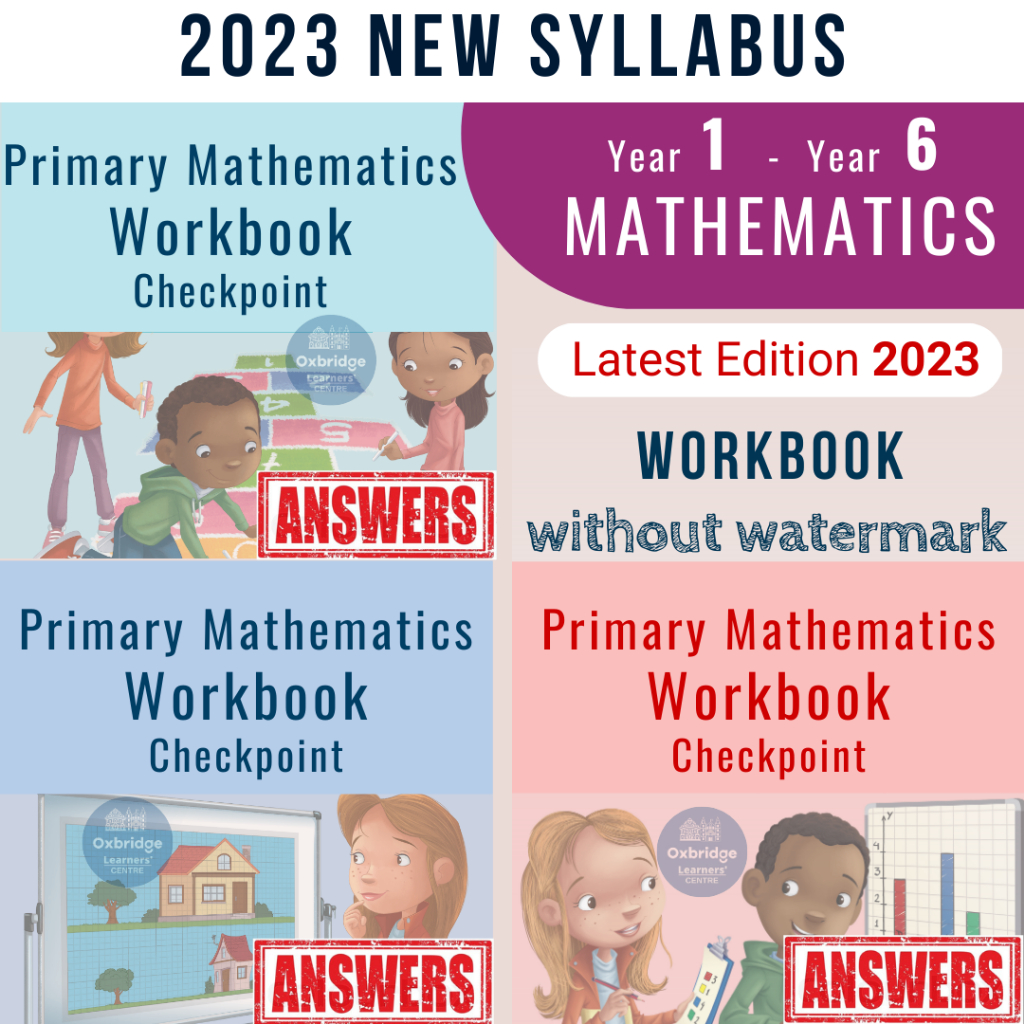 14P Latest Cambridge Primary Mathematics Workbook 1/2/3/4/5/6 Answer ...