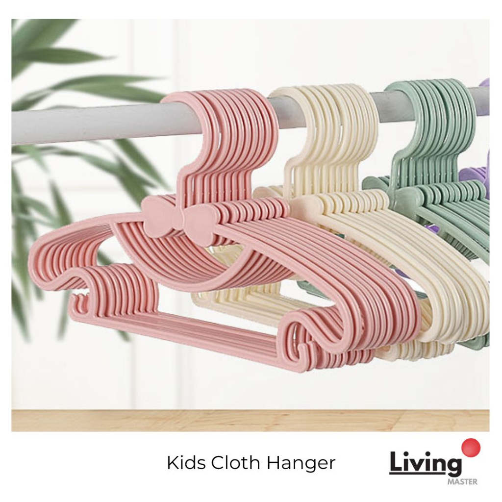 Plastic Kids Hanger 1pcs Ribbon Design PP Plastic Hanger High Quality ...