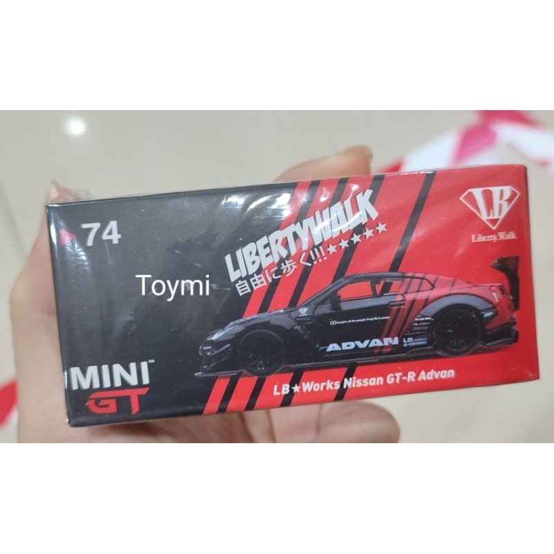 Mini GT 1/64 Nissan Skyline GTR R35 LBWK Liberty walk Advan Limited ...
