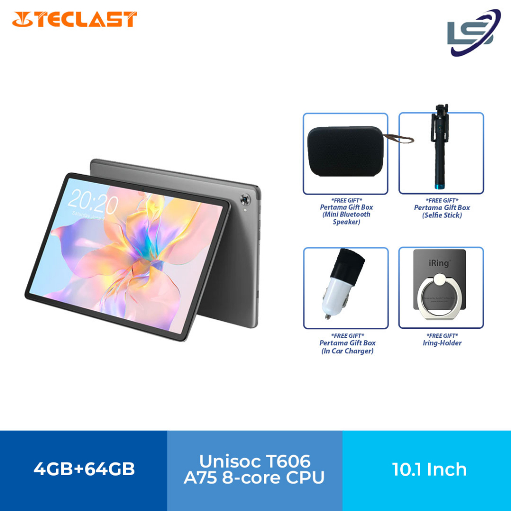 Teclast Tablet P40HD Wi-Fi+Cellular 4GB+64GB | Unisoc T606 A75 8-Core ...