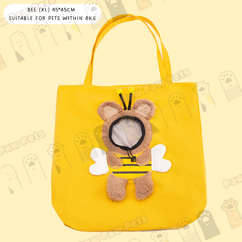 Cute Pet Cat & Dog Carrier Tote Bag | Beg Tote Haiwan Kucing Comel ...