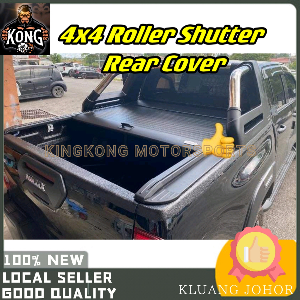 4X4 ROLLER SHUTTER REAR COVER PENUTUP BELAKANG 4X4 TOYOTA HILUX VIGO ...