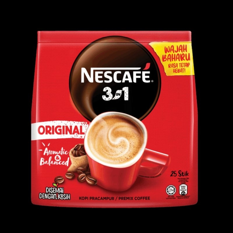 Nescafe 3 In 1 ( Original , Rich , Mild . 25's x 18gm ) | Shopee Malaysia