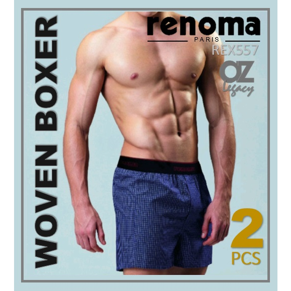 RENOMA Woven Boxer Assorted Color (REX557) | Shopee Malaysia