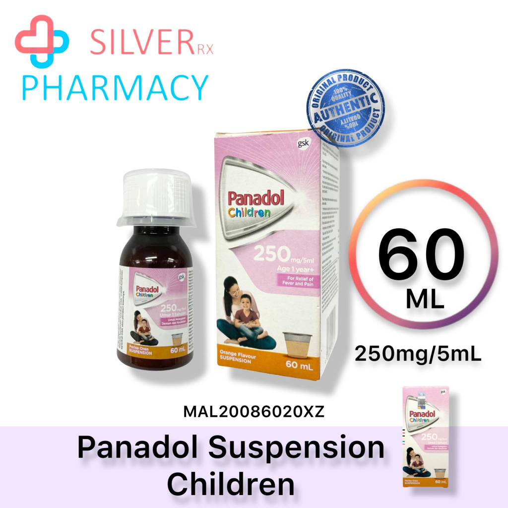 [Exp 09/2025] Panadol Children Paracetamol 250mg/5mL Orange Flavour ...