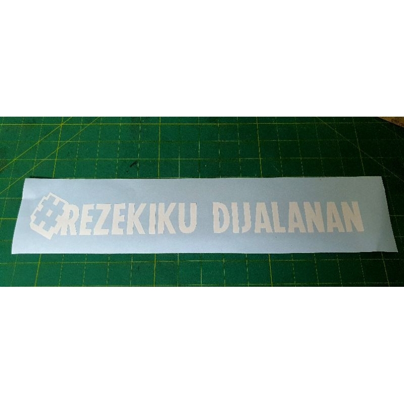 NEW STICKER, MURAH,VIRAL.REZEKIKU DIJALANAN,STICKER REZEKI,STICKER ON ...