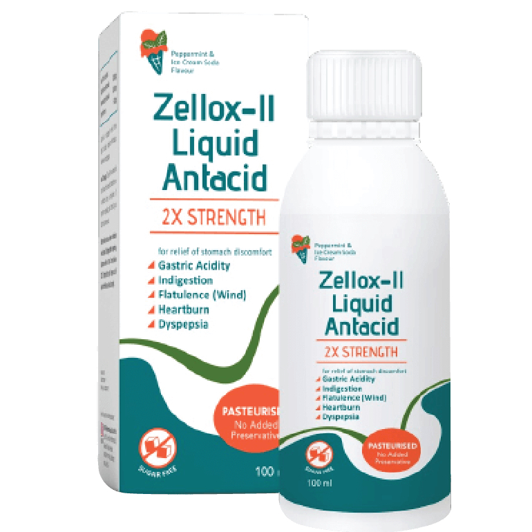 ZELLOX-II LIQUID ANTACID 2X STRENGTH 100ML (exp:12/25) | Shopee Malaysia