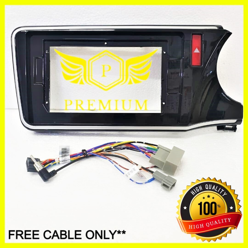 HONDA CITY 2014-2017 (LOW SPEC) 10 INCH ANDROID CASING (FREE CABLE+6PCS ...