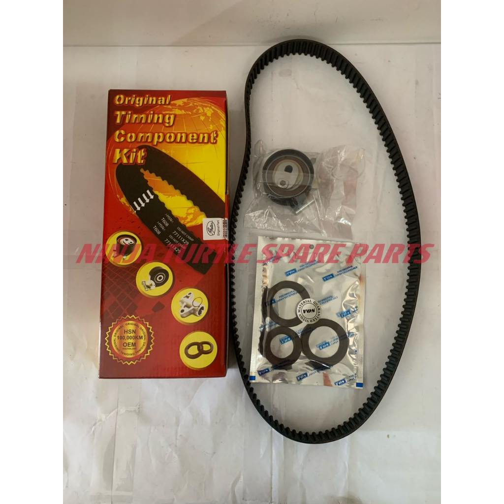 GATES Timing Belt Kit Set for Timing Belt Kit Set Proton Saga FLX ...