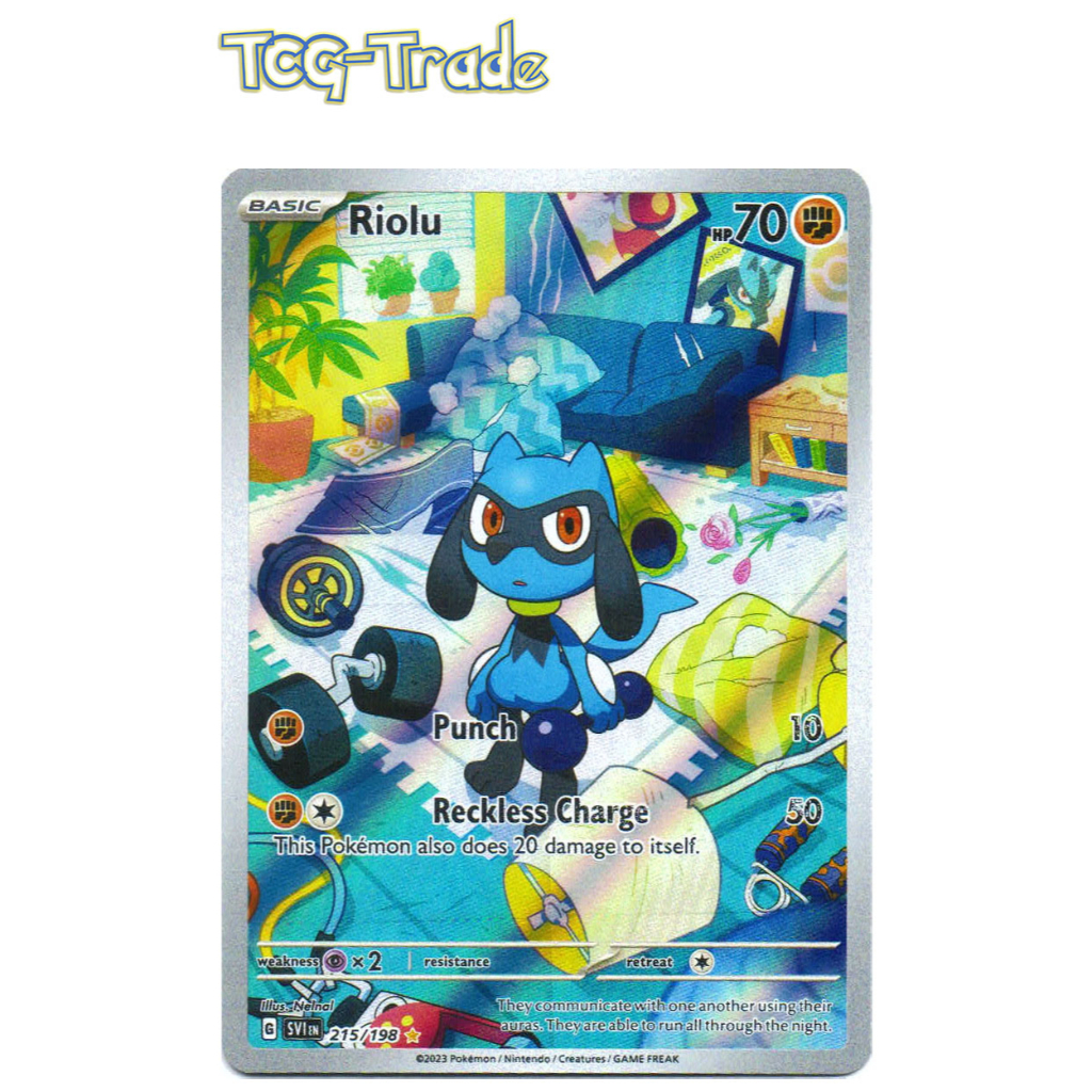 [Pokemon TCG Singles] SV1 Base Set - 215/198 Riolu - Illustration Rare ...
