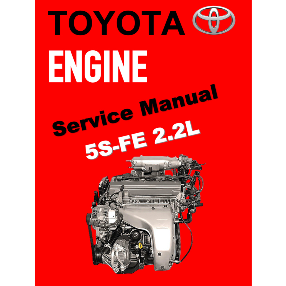 TOYOTA ENGINE 5S-FE SERVICE REPAIR WORKSHOP MANUAL | Shopee Malaysia