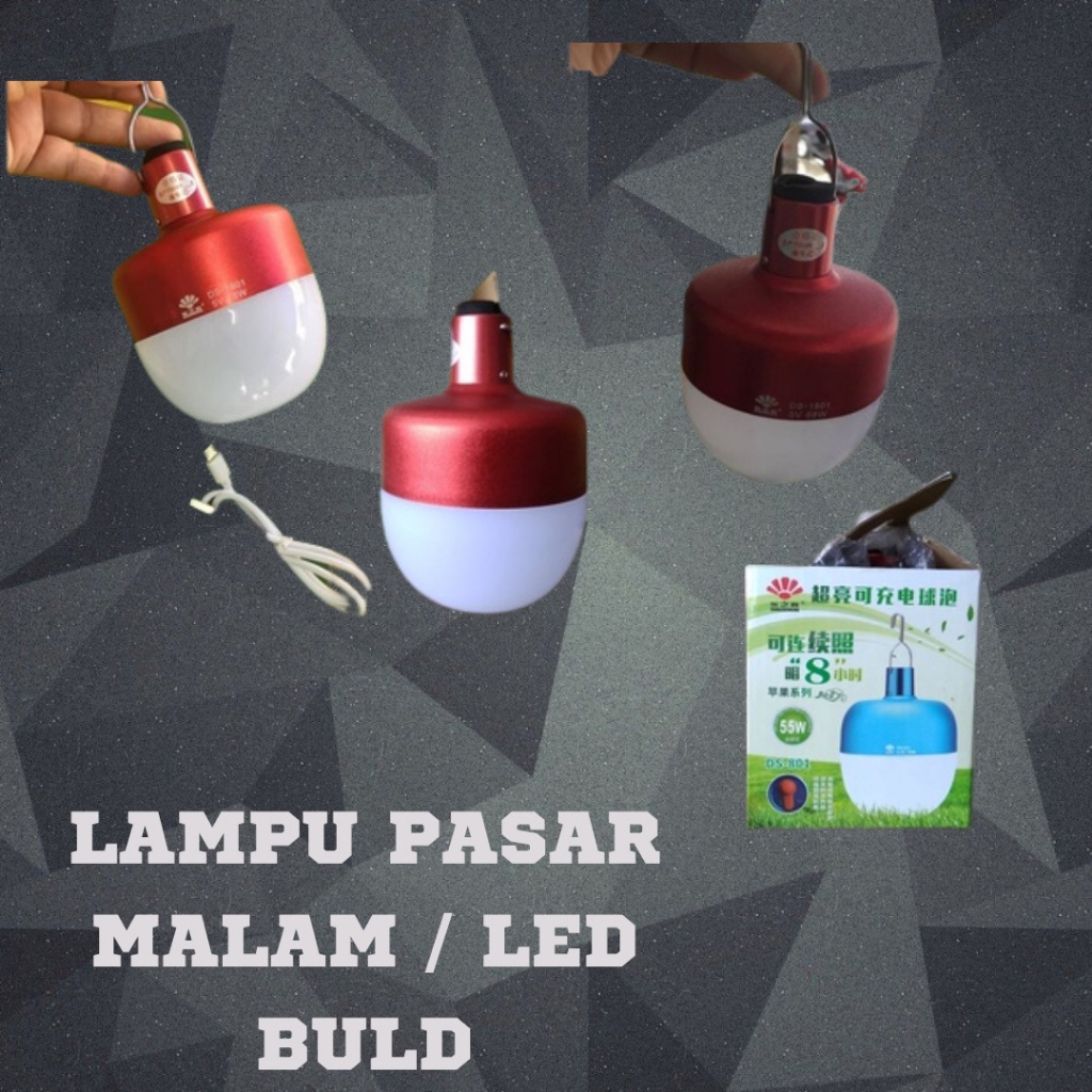 LAMPU SERBAGUNA PASAR MALAM / LAMPU CAMPING / LIGHT LED BULB | Shopee ...