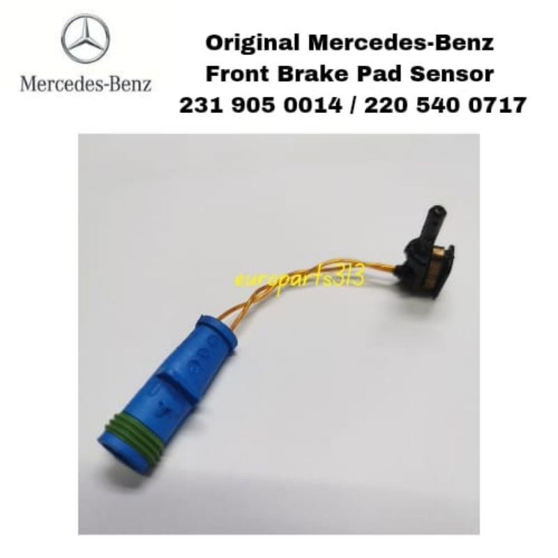 Original Mercedes-Benz W205 W253 W217 W222 W231 Front Brake Pad Sensor ...
