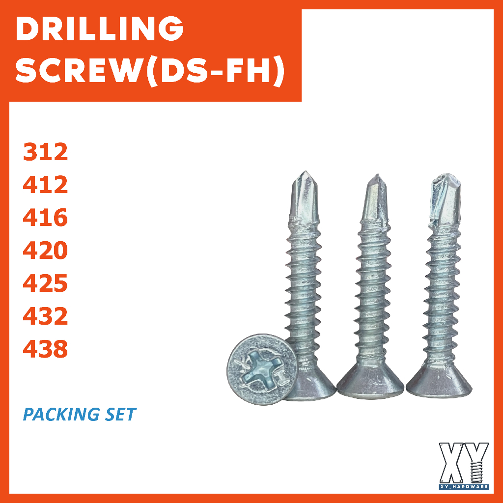 Self Drilling Screw Packing Ds-Fh Ekor Udang Skru Skru Bumbung Screw ...