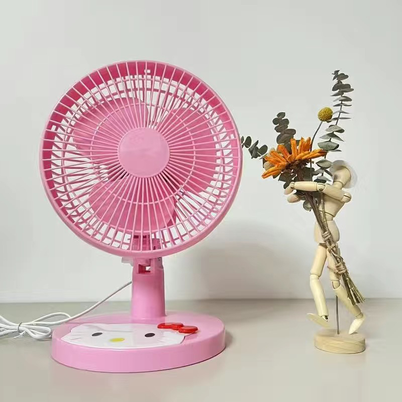 HELLO KITTY FAN | PINK FAN | PORTABLE FAN | PINK PORTABLE FAN | PINK ...