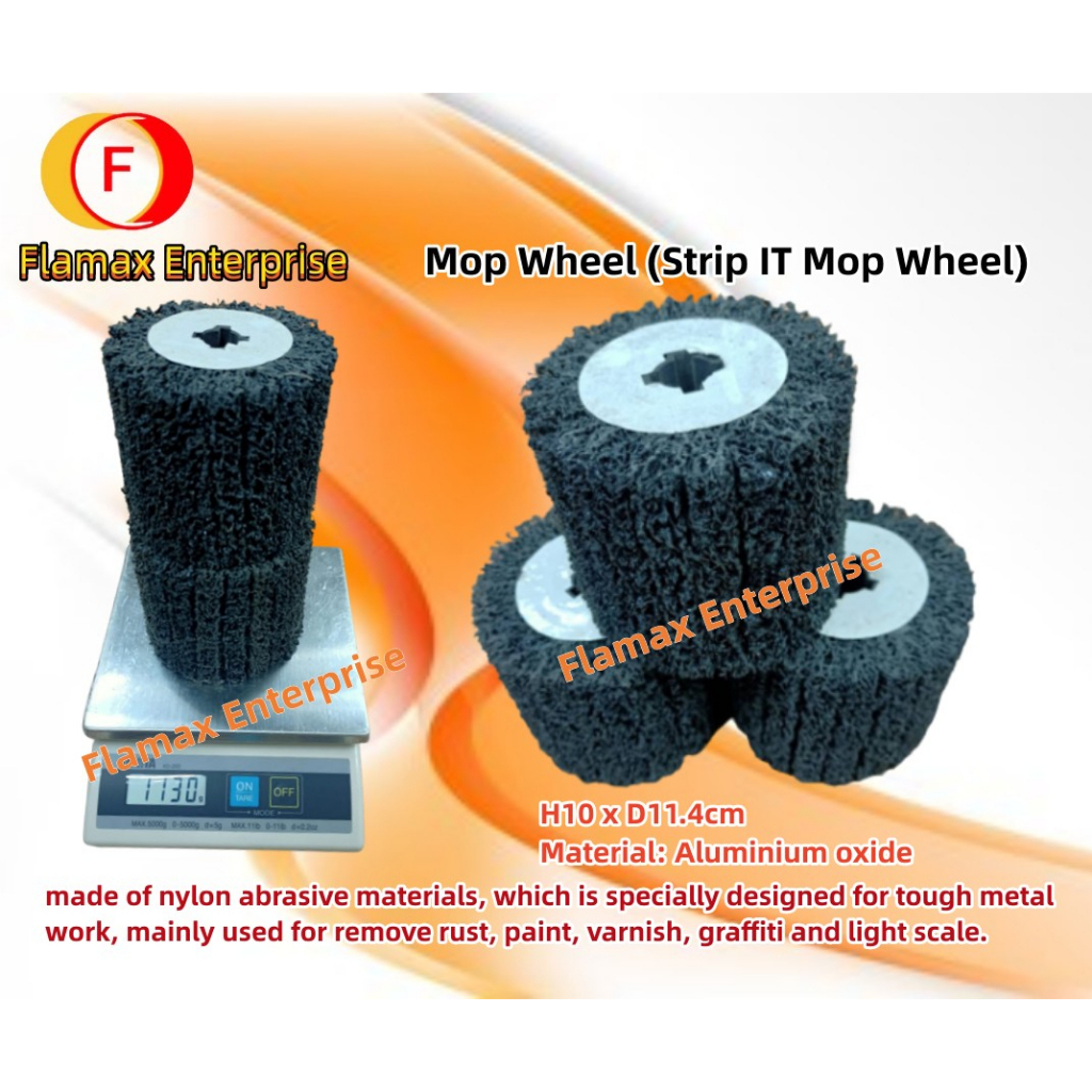 Polishing Wheel (Strip IT Mop Wheel) | Shopee Malaysia