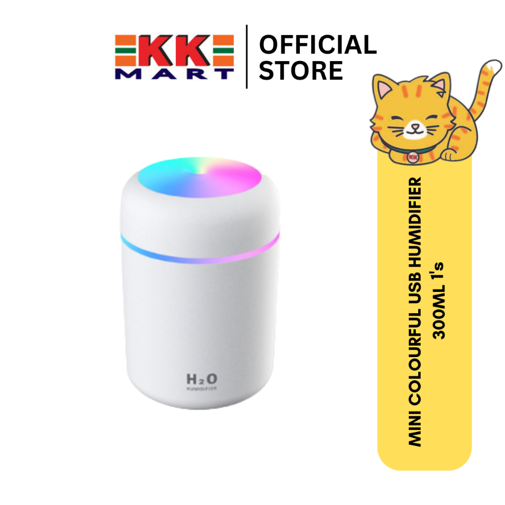Mini Colourful USB Humidifier (300ml) | Shopee Malaysia
