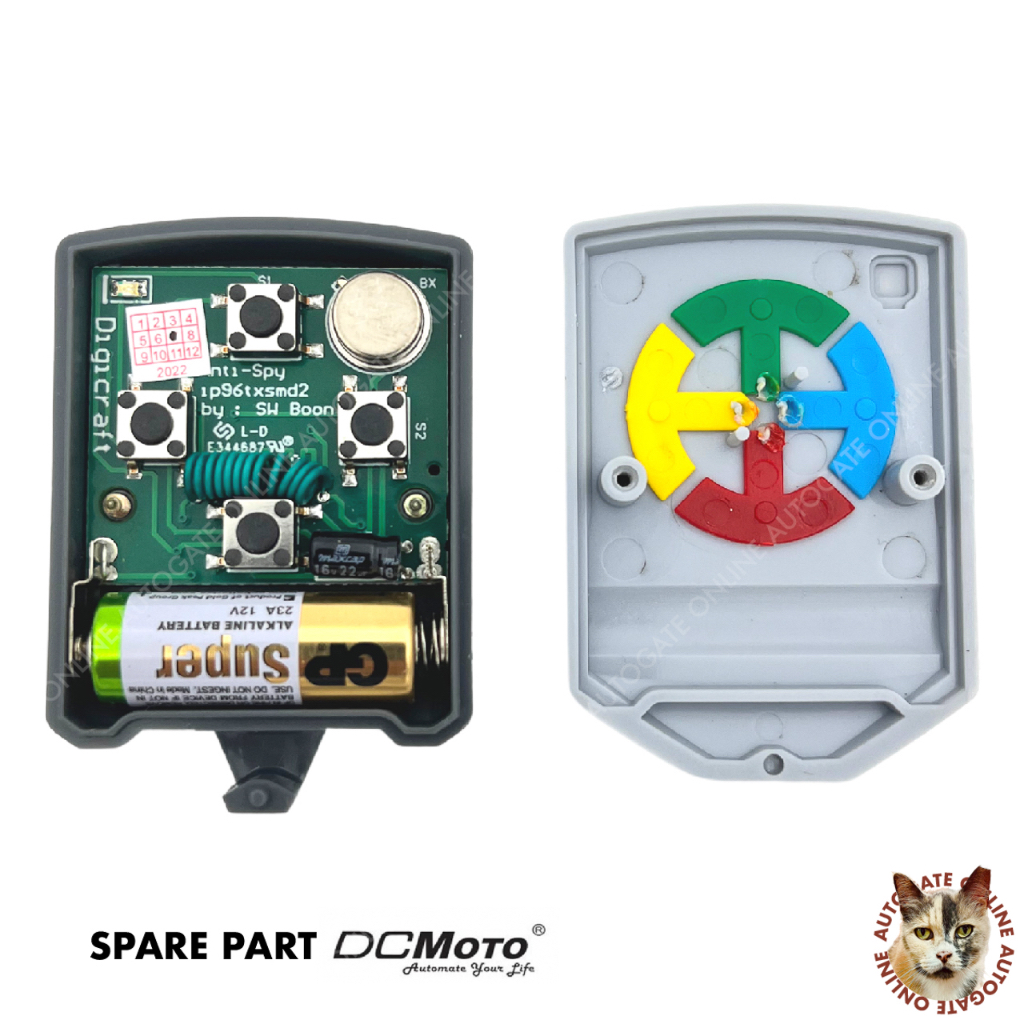 4CH 315MHZ DCMOTO 925 E0039 MULTI FUNCTIONAL REMOTE CONTROLLER | Shopee ...
