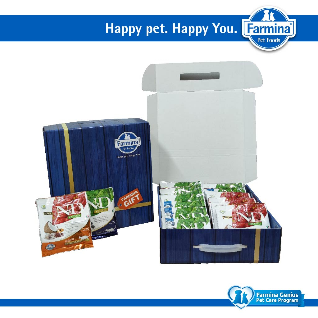 Farmina Gift Box with 12 pcs Pet Food Samples (Random Flavor) | Shopee ...