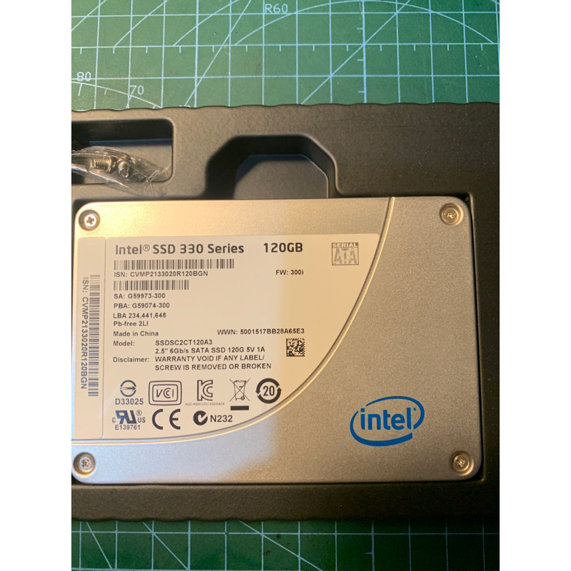 [USED] Intel SSD 330/530/535 Series 120GB/ 180GB/240GBSATA 2.5” 6Gb/s ...