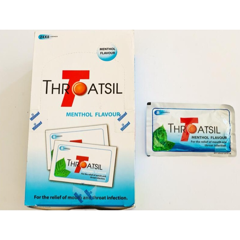 THROATSIL ANTISEPTIC LOZENGES [RELIEF SORE THROAT/MELEGAKAN SAKIT TEKAK ...
