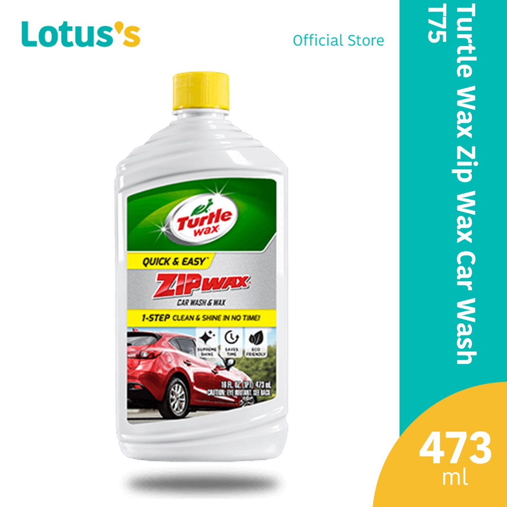 Turtle Wax Zip Wax Car Wash T75 (473ml) | Shopee Malaysia