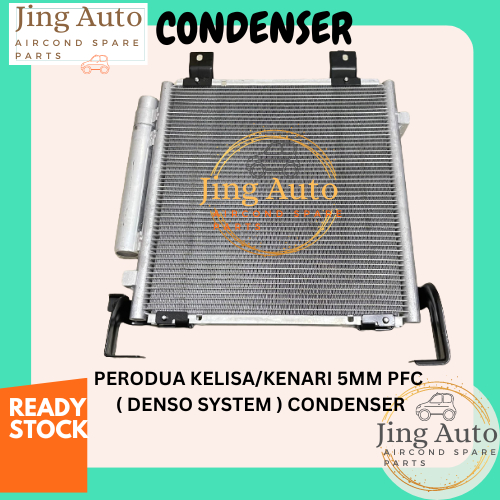 PERODUA KENARI / KELISA 5MM PFC (DENSO SYSTEM) CAR AIR COND CONDENSER ...