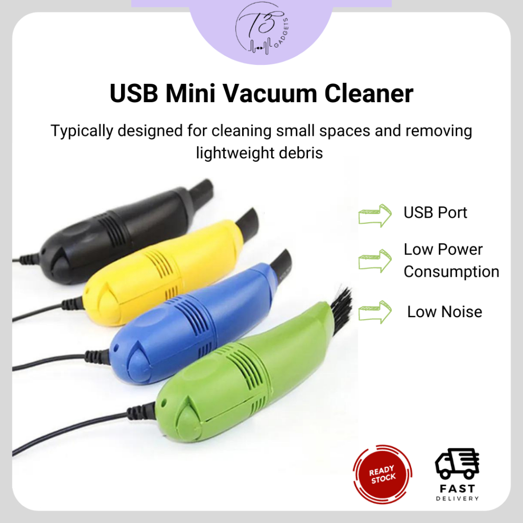 [Ready Stock] Mini Portable Handheld USB Keyboard Vacuum Cleaner ...