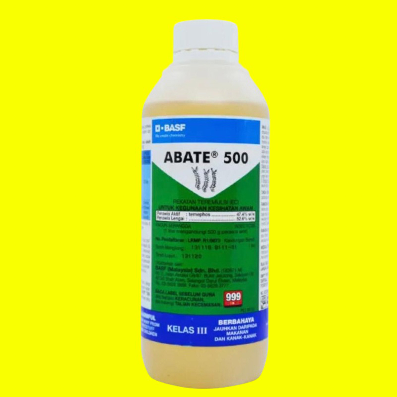 💥PROMOTION💥 BASF ABATE 500e®1L LAVACIDING LARVAE/JENTIK JENTIK RACUN ...