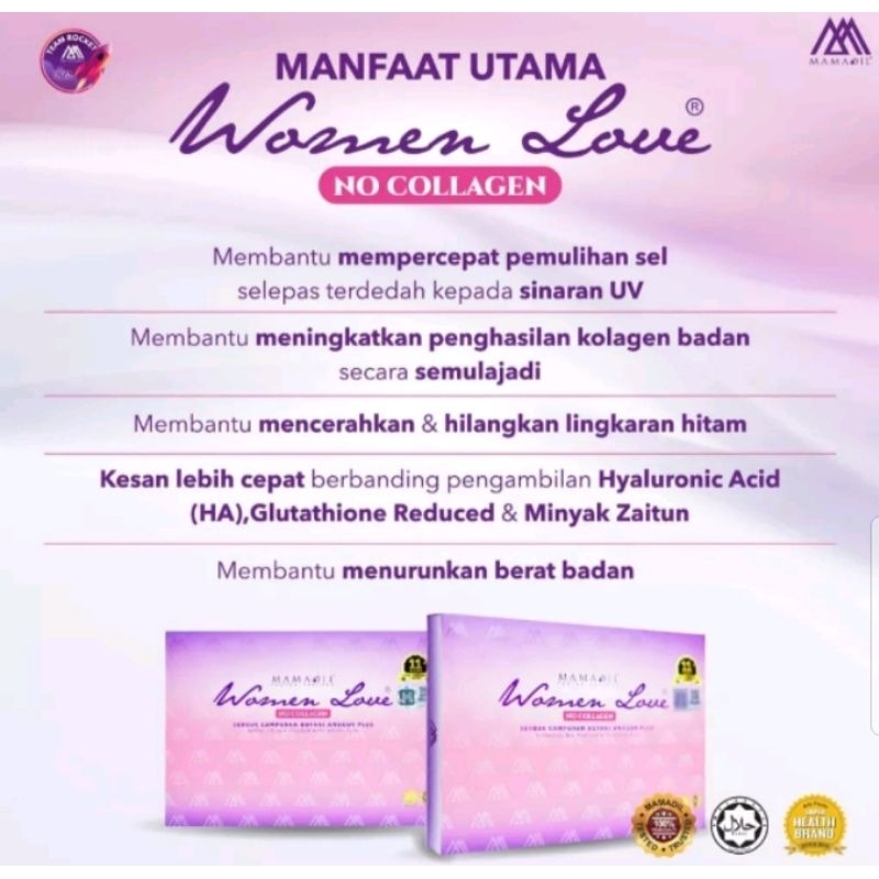 WOMEN LOVE MAMADIL NO COLLAGEN (ORIGINAL BY HQ) | Shopee Malaysia