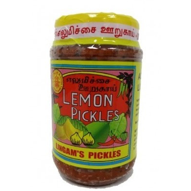 Lingam's Lemon Pickles ( Acar Limau ) 350g | Shopee Malaysia