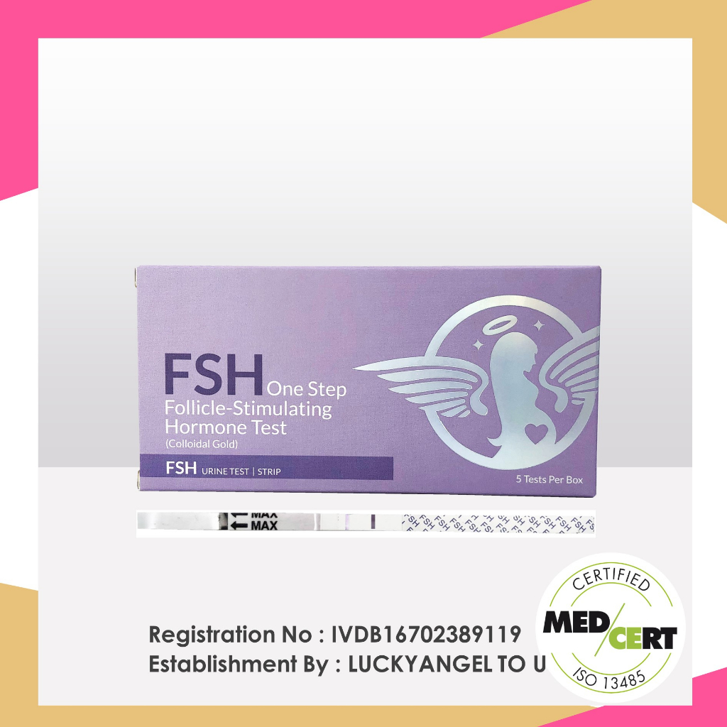 Fsh One Step Follicle Stimulating Hormone Test Shopee Malaysia