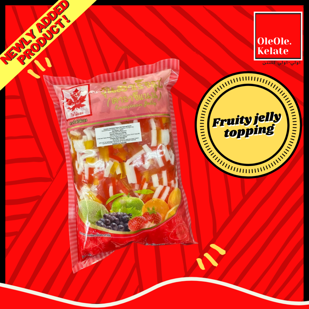 Fruity Jelly Fruit Salad Flavour Red Leaf Brand (900g) | Shopee Malaysia