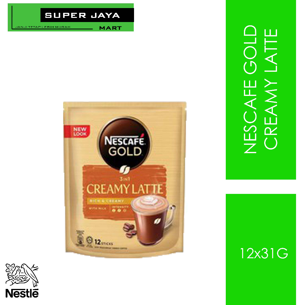 Nescafe Gold 3 in 1 12x31g Creamy latte/Dark latte | Shopee Malaysia