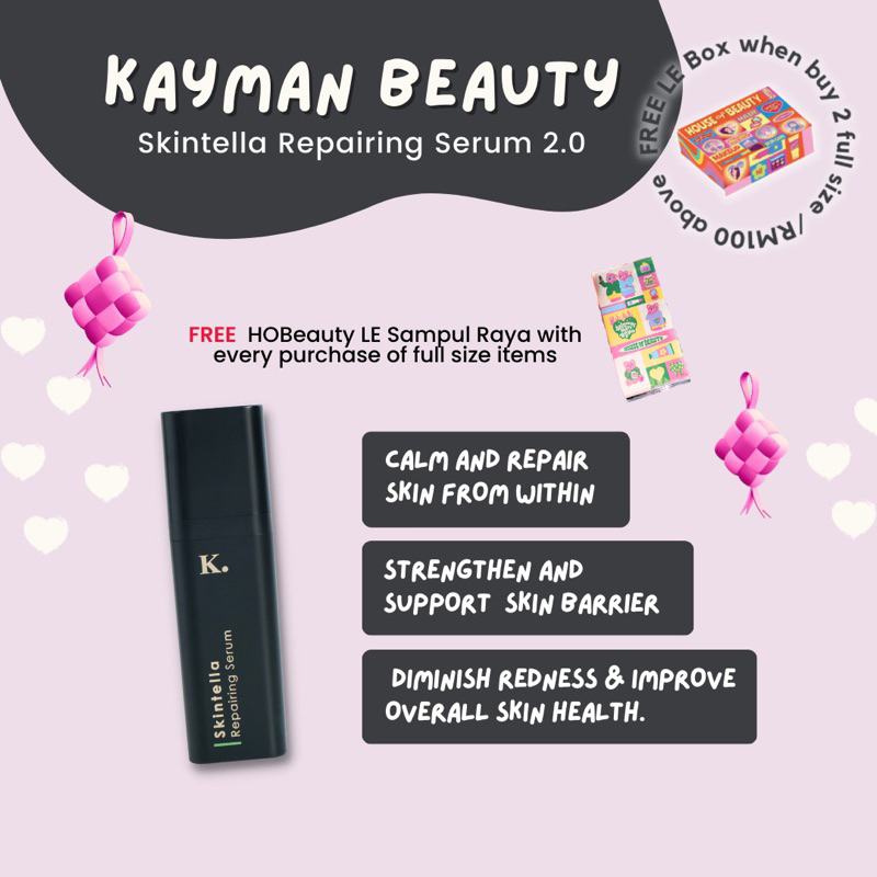 Kayman Skintella Serum Sherbet Soap Micellar Water Sunscreen ...