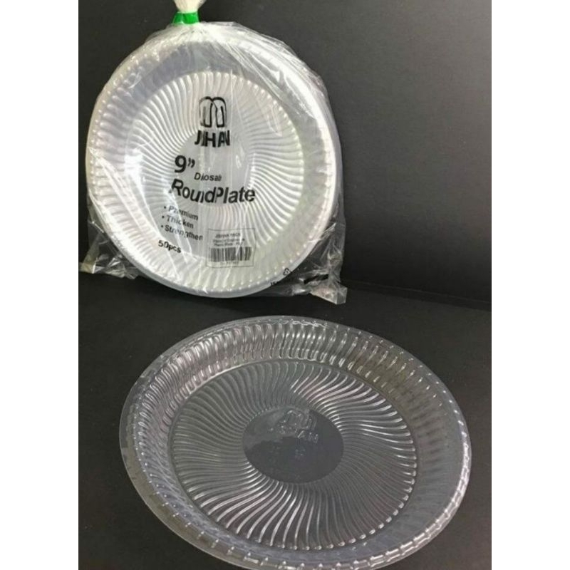 Jishan/Benxon 7" Plate / 9" Big Plate / Disposable PP Plastic Plate ...