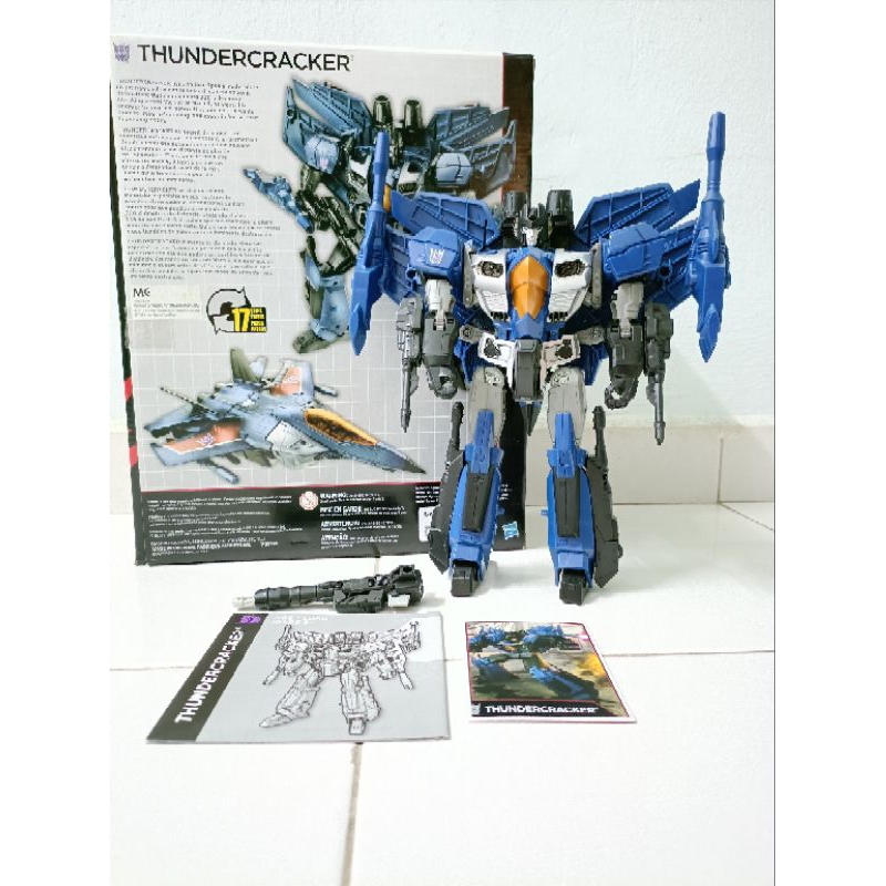 Hasbro Transformers Combiner Wars Leader Class Thundercracker Shopee Malaysia