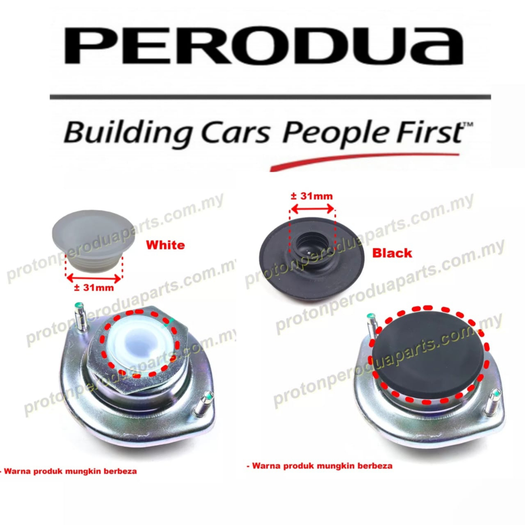 Mounting Absorber Cap Cover - Perodua Kancil Kelisa Viva Myvi Lagibest ...
