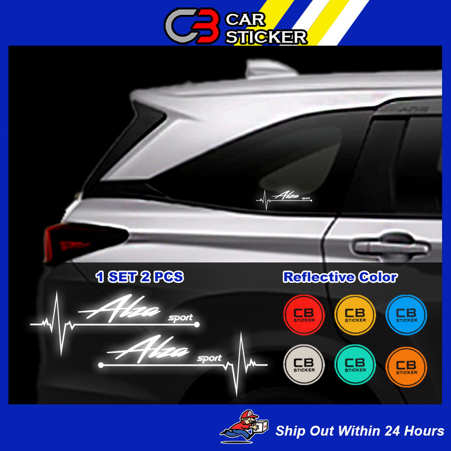 ALZA PERODUA SPORT CAR STICKER / W500 | Shopee Malaysia